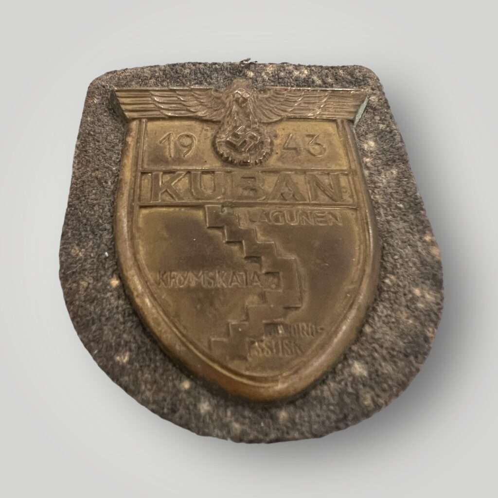 WW2 German Heer Kuban Shield I WW2 German Militaria