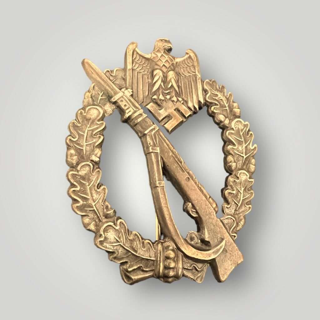 Infantry Assault Badge Bronze By JFS I WW2 German Insignia