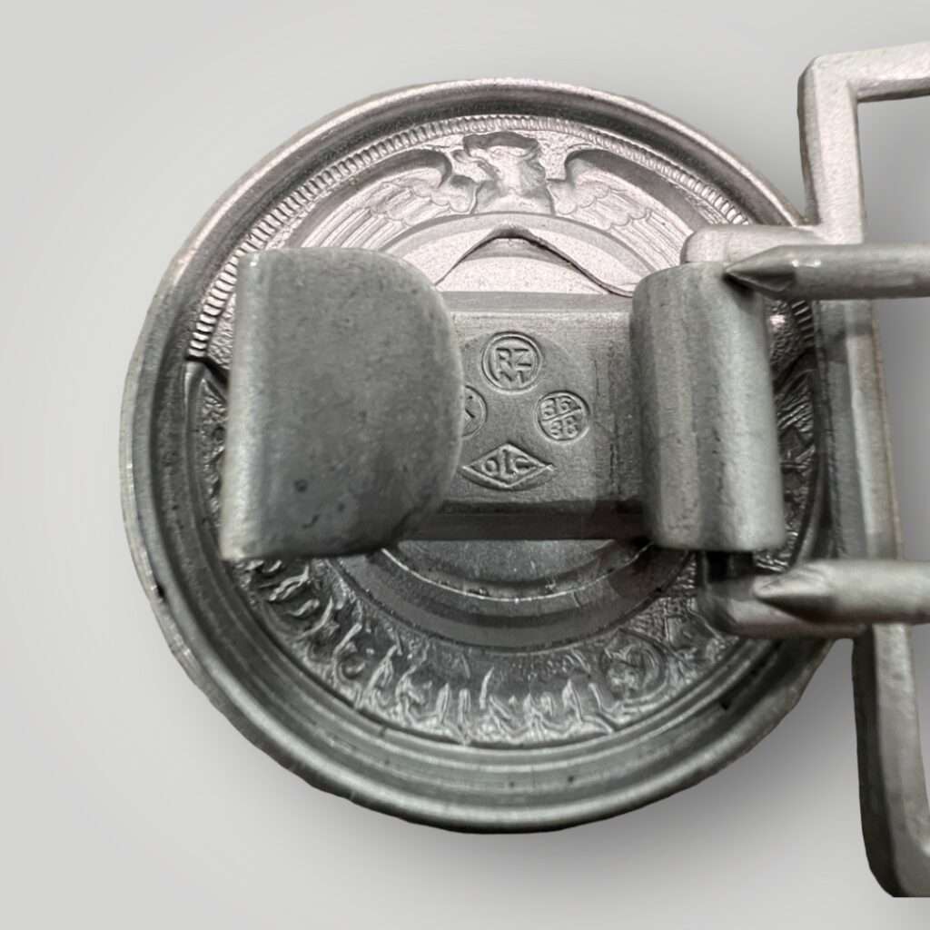 SS Waffen-SS Officer’s Belt Buckle I WW2 German Militaria