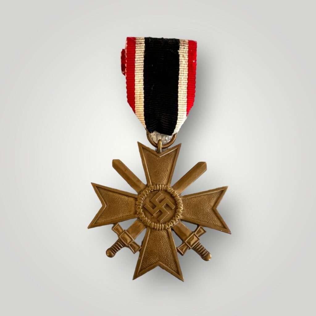 WW2 War Merit Cross With Swords 2nd Class By Grossmann & Co