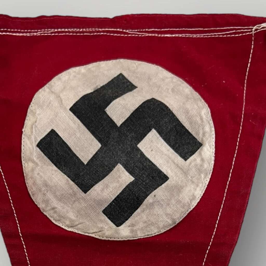 WW2 German NSDAP Pennant I Militaria Collectables & Insignia.