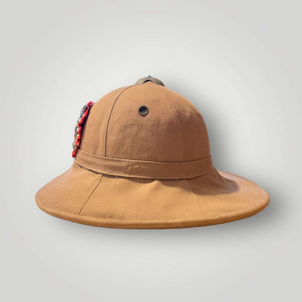 WW2 Italian Colonial Helmet 6th Artillery Regiment Pith Helmet