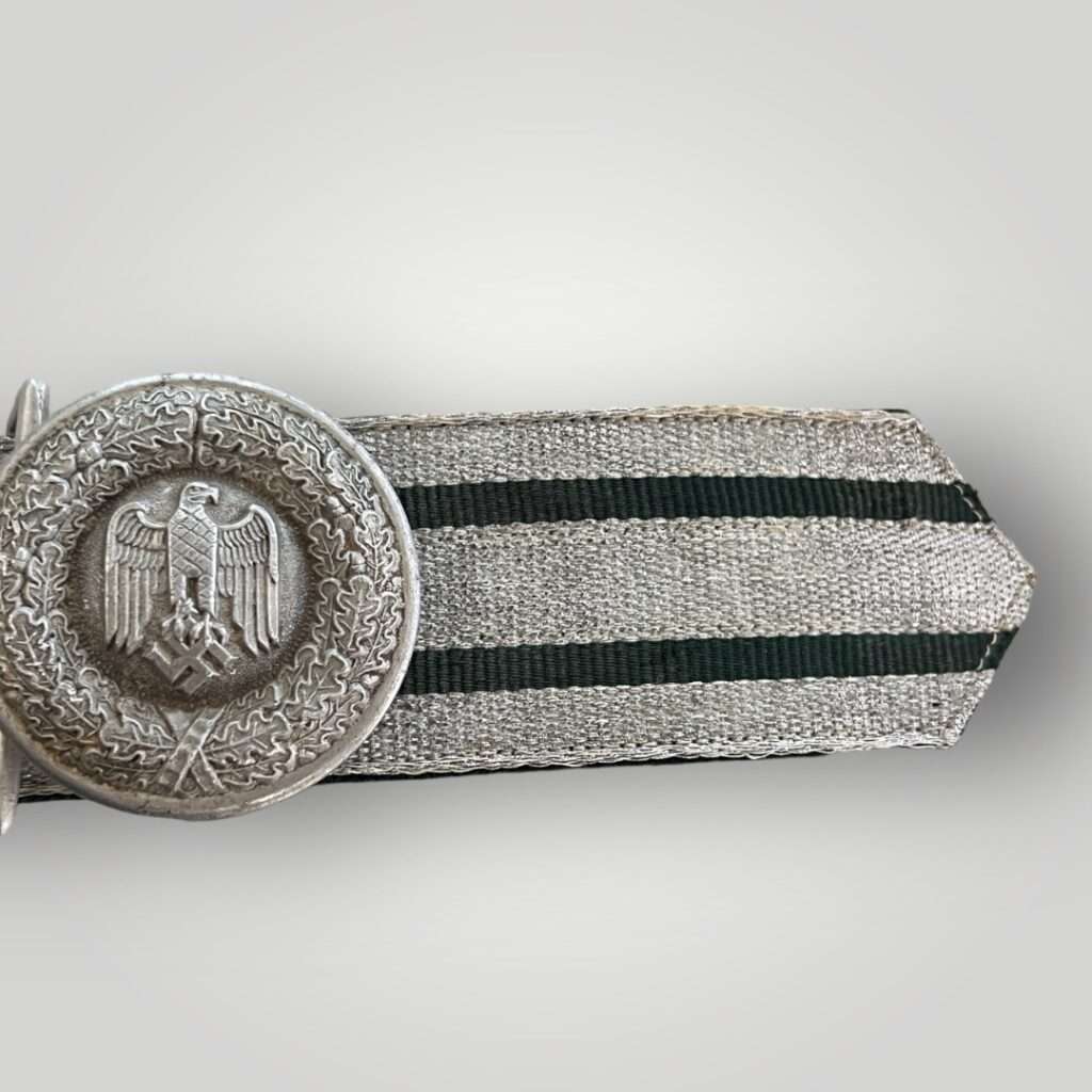 WW2 German Heer Officer's Parade Belt And Buckle