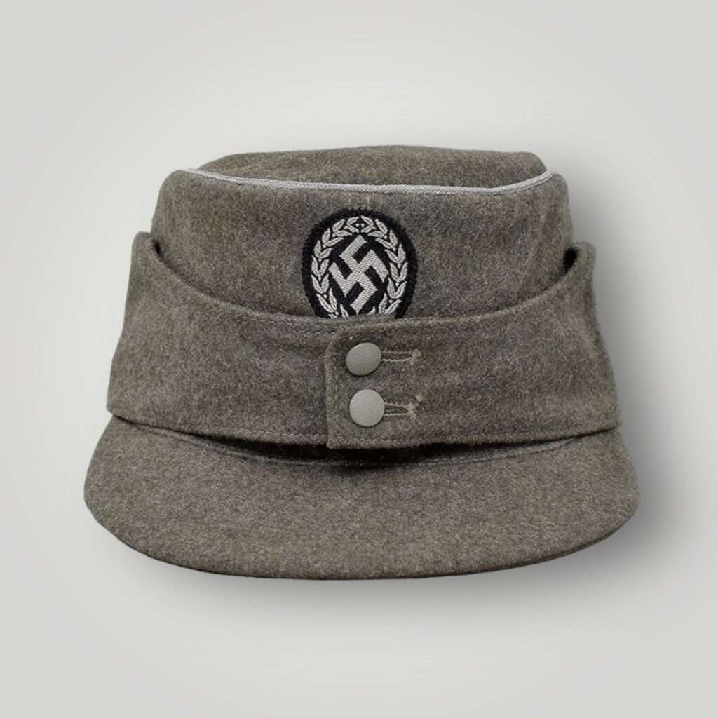 M43 Schutzmannschaft Officer’s Field Cap - WW2 German Militaria