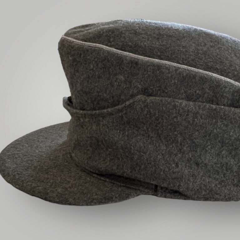 WW2 German Heer M43 Officers Field Cap - Militaria Headgear