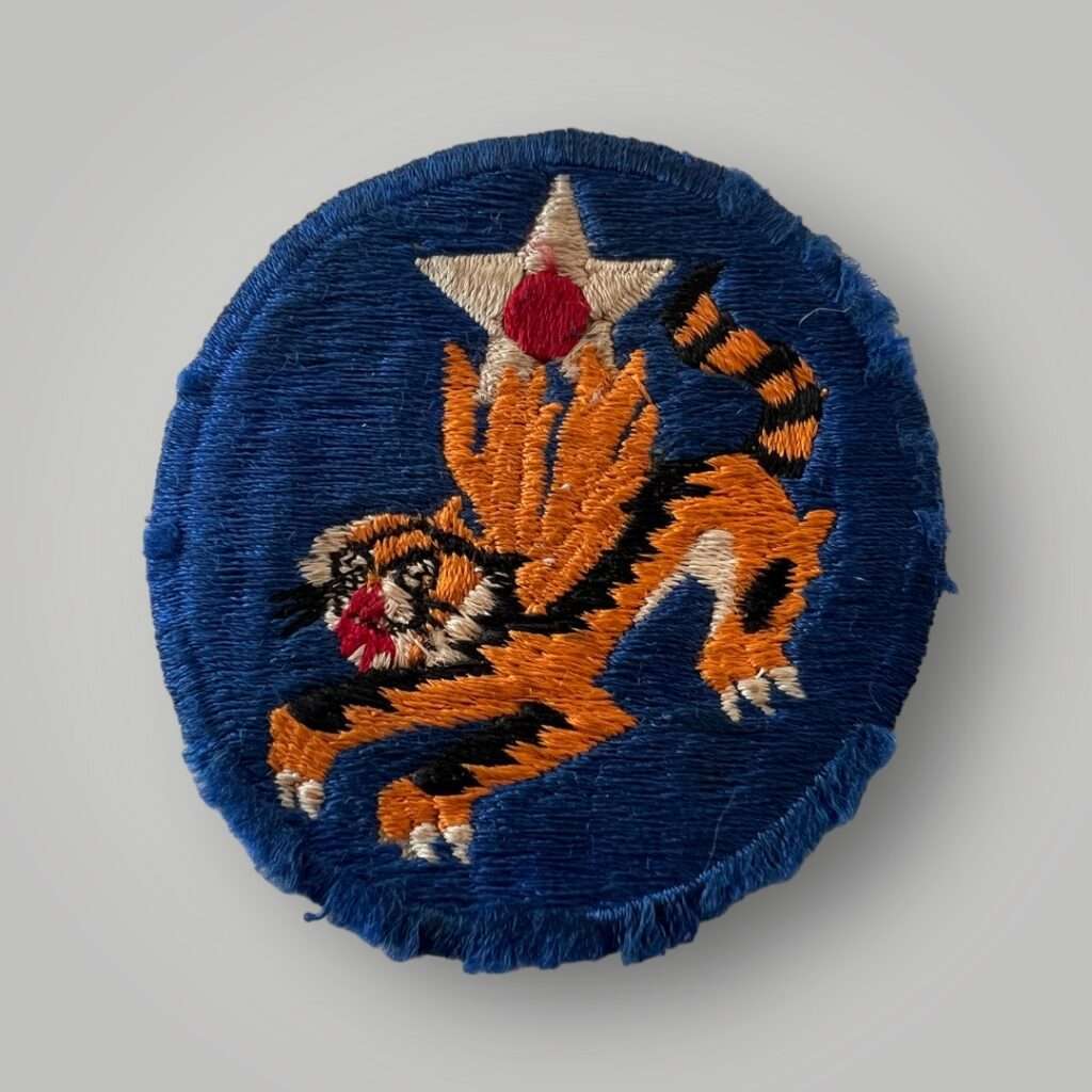 14th USAAF WW2 Flying Tigers Badge - Militaria Collectibles & Insignia