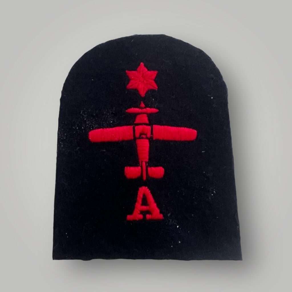 British Royal Navy Fleet Air Arm, Aircraft Airman WW2 Trade Badge