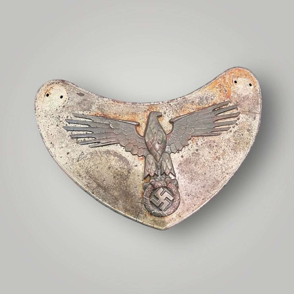 SS 1938 Flag Bearers Gorget Relic - WW2 Militaria Collectibles