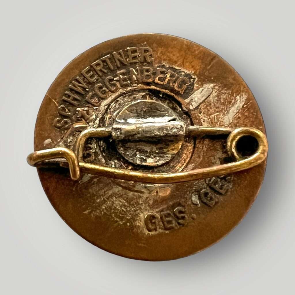 NSDAP Party Badge By Schwertner & Cie, Graz, Eggenberg