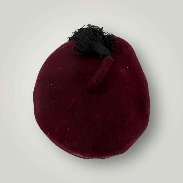 WW2 German Waffen-SS Handschar (kroatische Nr. 1) Maroon Fez