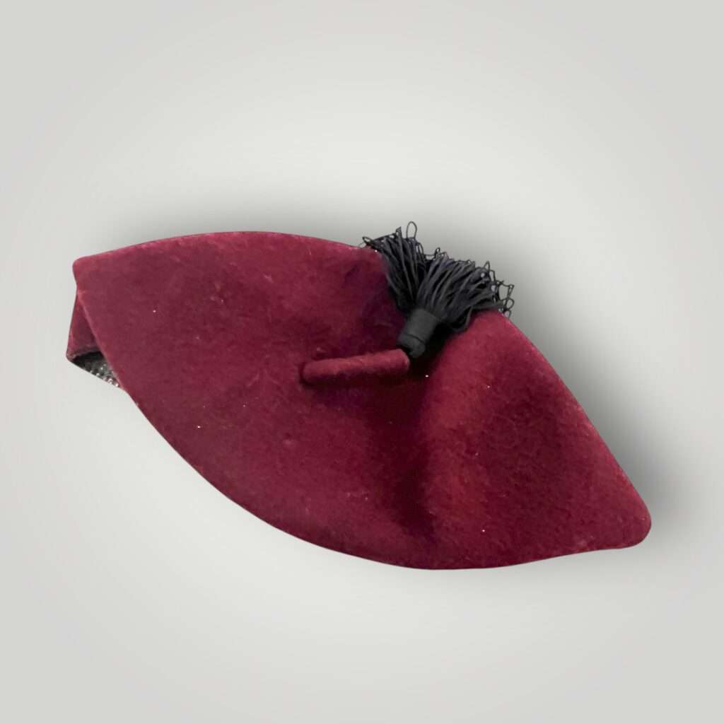 WW2 German Waffen-SS Handschar (kroatische Nr. 1) Maroon Fez