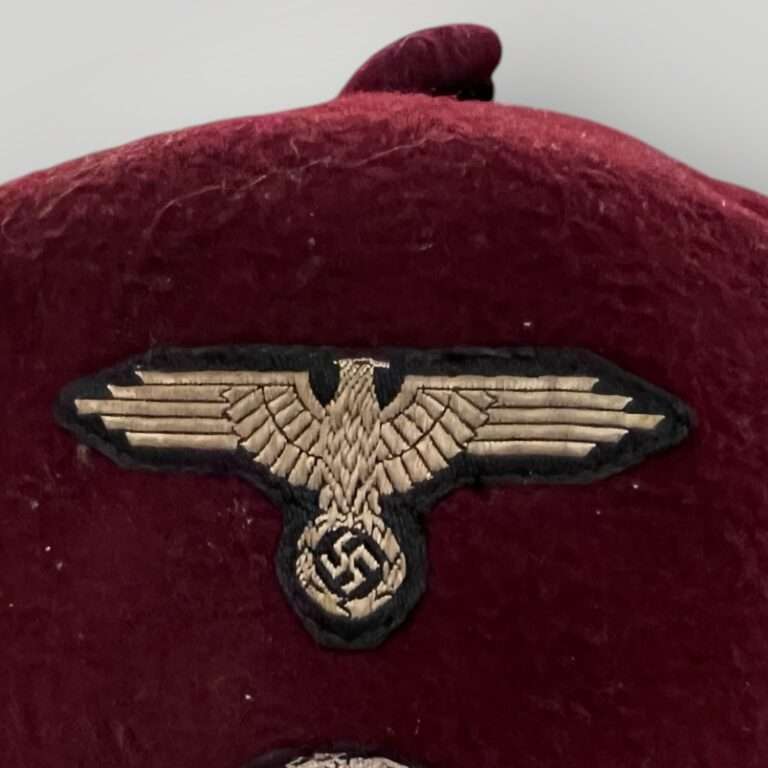 WW2 German Waffen-SS Handschar (kroatische Nr. 1) Maroon Fez