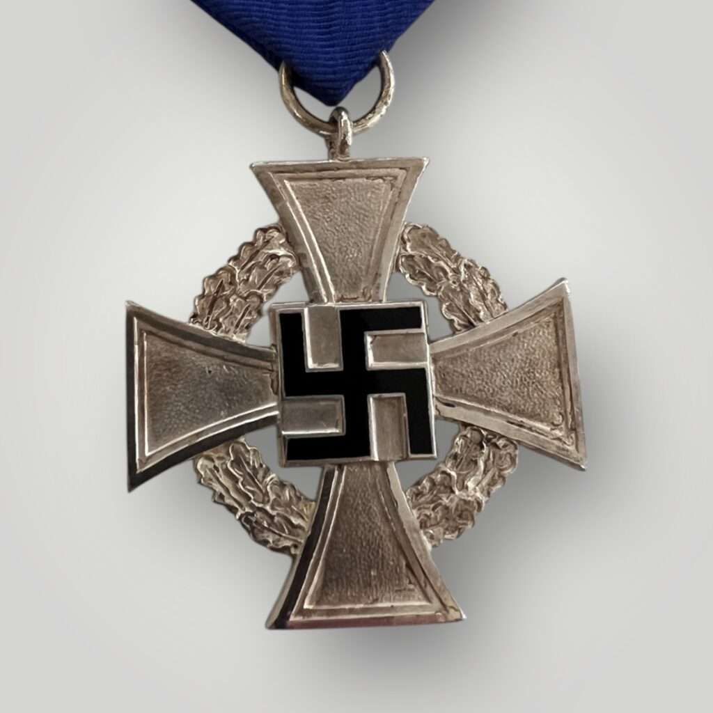 German WW2 National Faithful Service Medal With Presentation Box