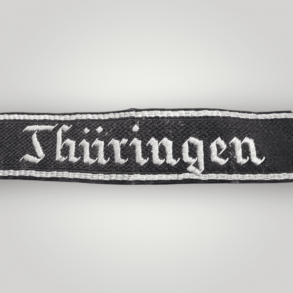 SS Thüringen Officer's Cuff Title - Grenadier Militaria