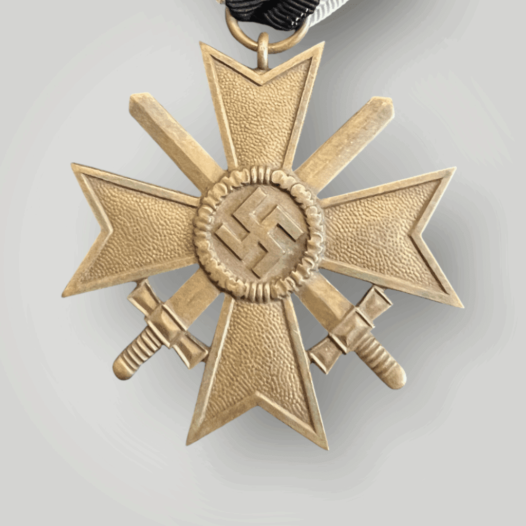 German WW2 War Merit Cross With Swords 2nd Class
