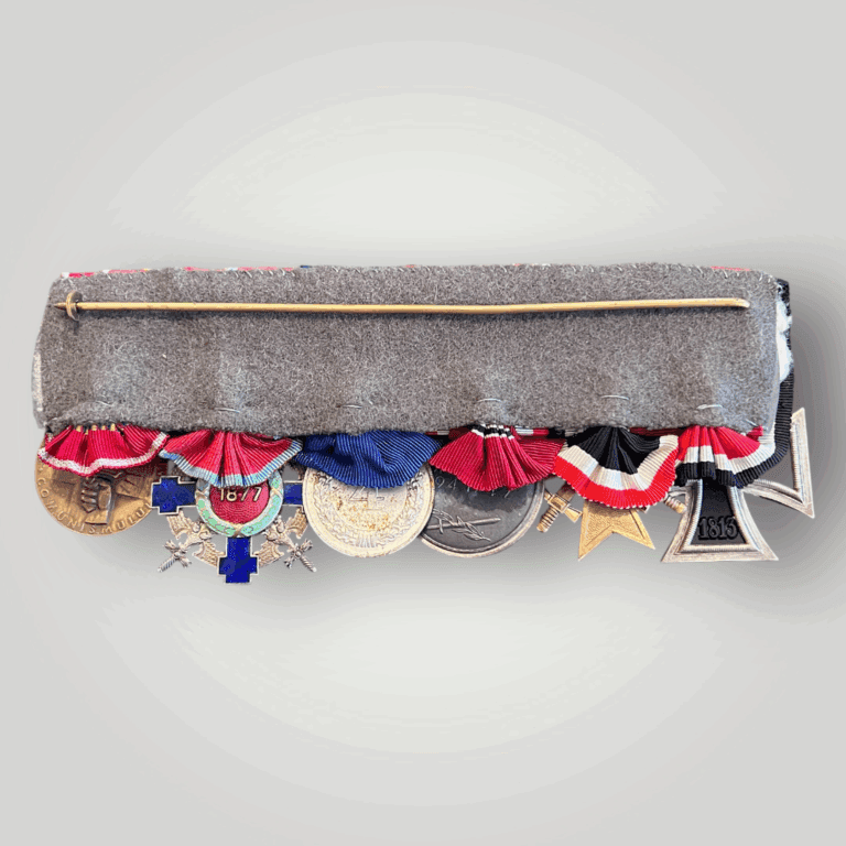 German & Romanian WW2 Medal Group Of Six Medals Court Mounted