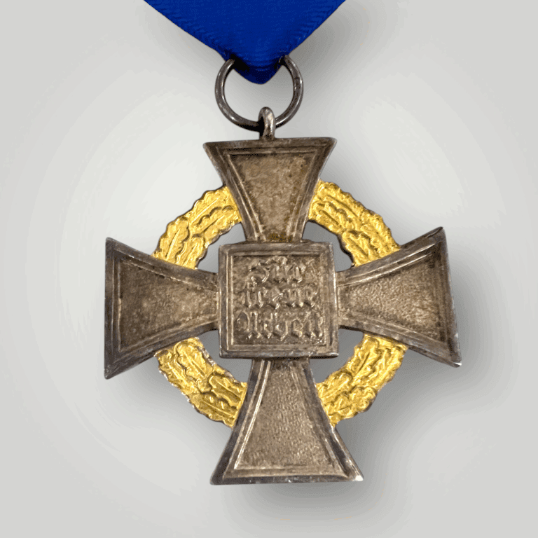 National Faithful Service Medal 50 Years Medal By Deschler & Sohn