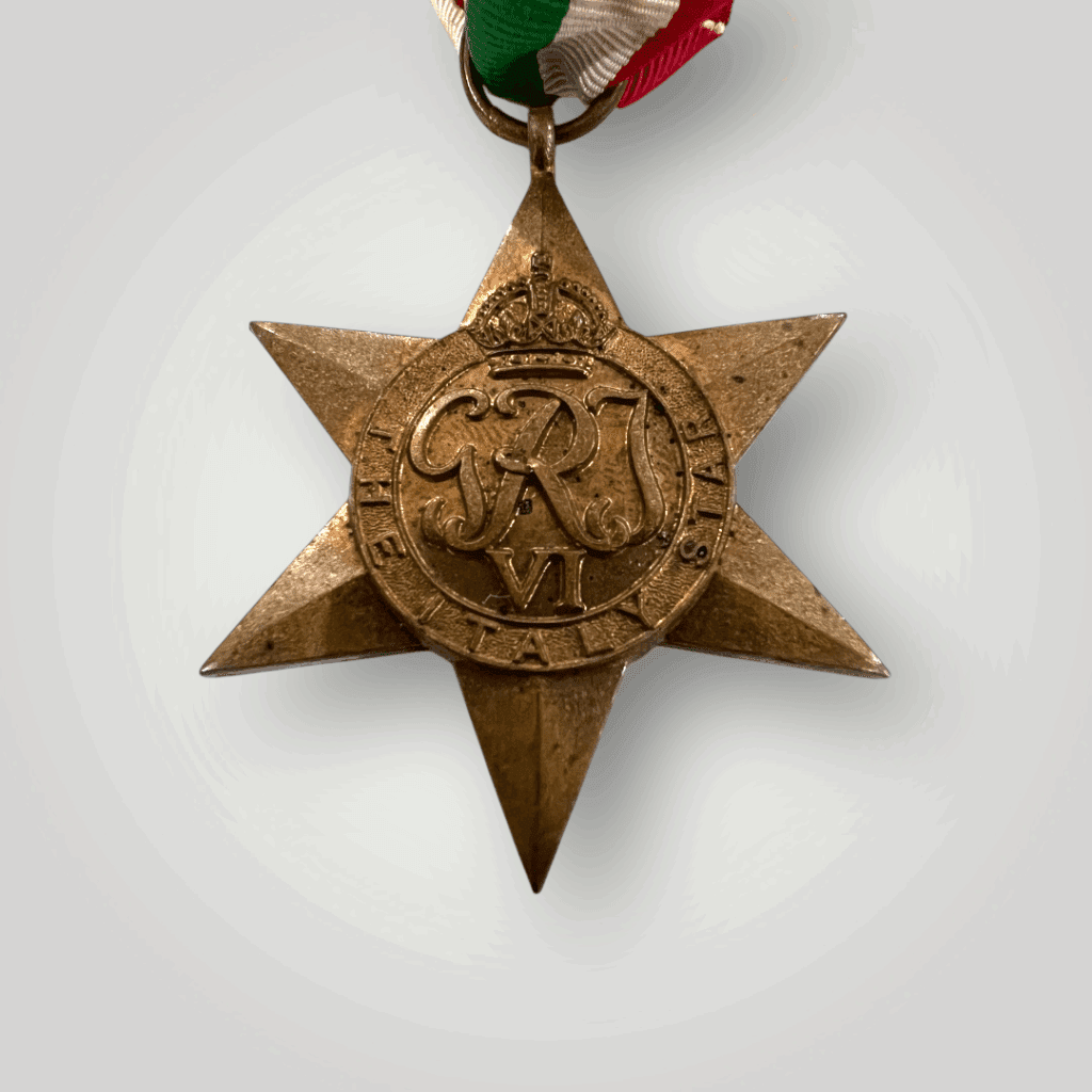 British WW2 Italy Star Campaign Medal I British Militaria & Medals