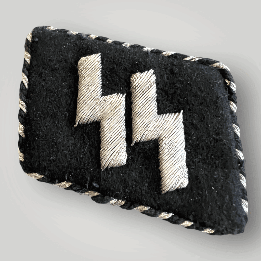 SS Leibstandarte Adolf Hitler Collar Tabs For Unterscharführer