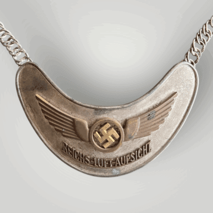 Luftwaffe Air Traffic Controller’s Gorget - WW2 German Militaria