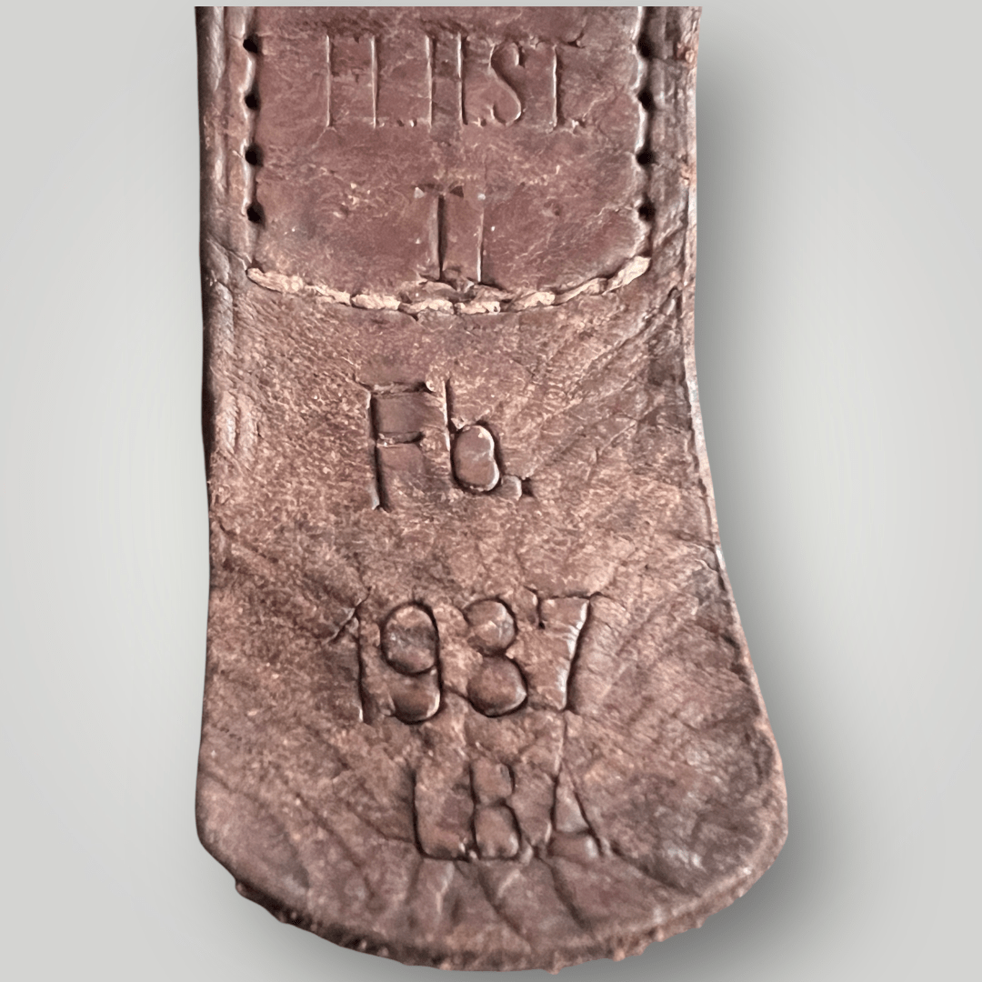 Luftwaffe Belt Buckle With 'Drop Tail' Eagle 1936 - WW2 Militaria